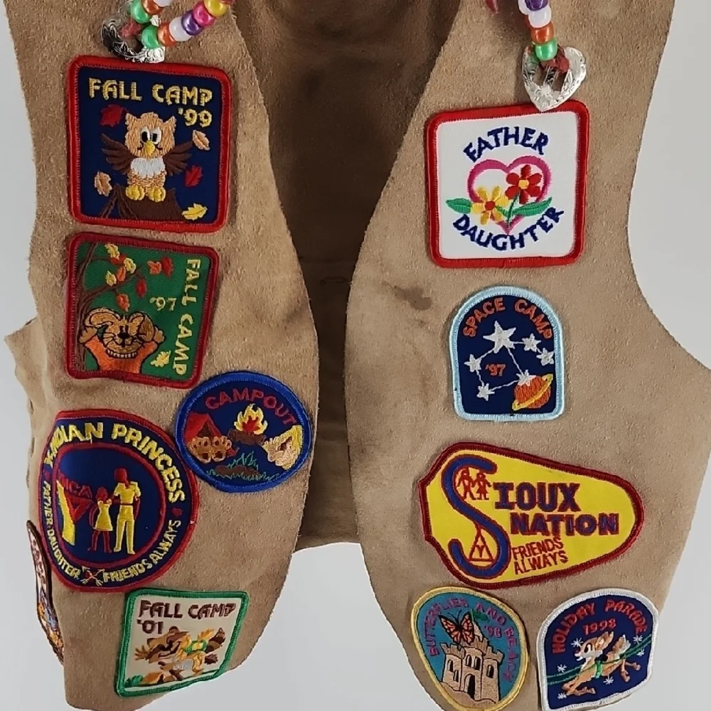 Jackets & Coats | Vintage 1997201 Ymca Indian Princess Guide Lrather ...
